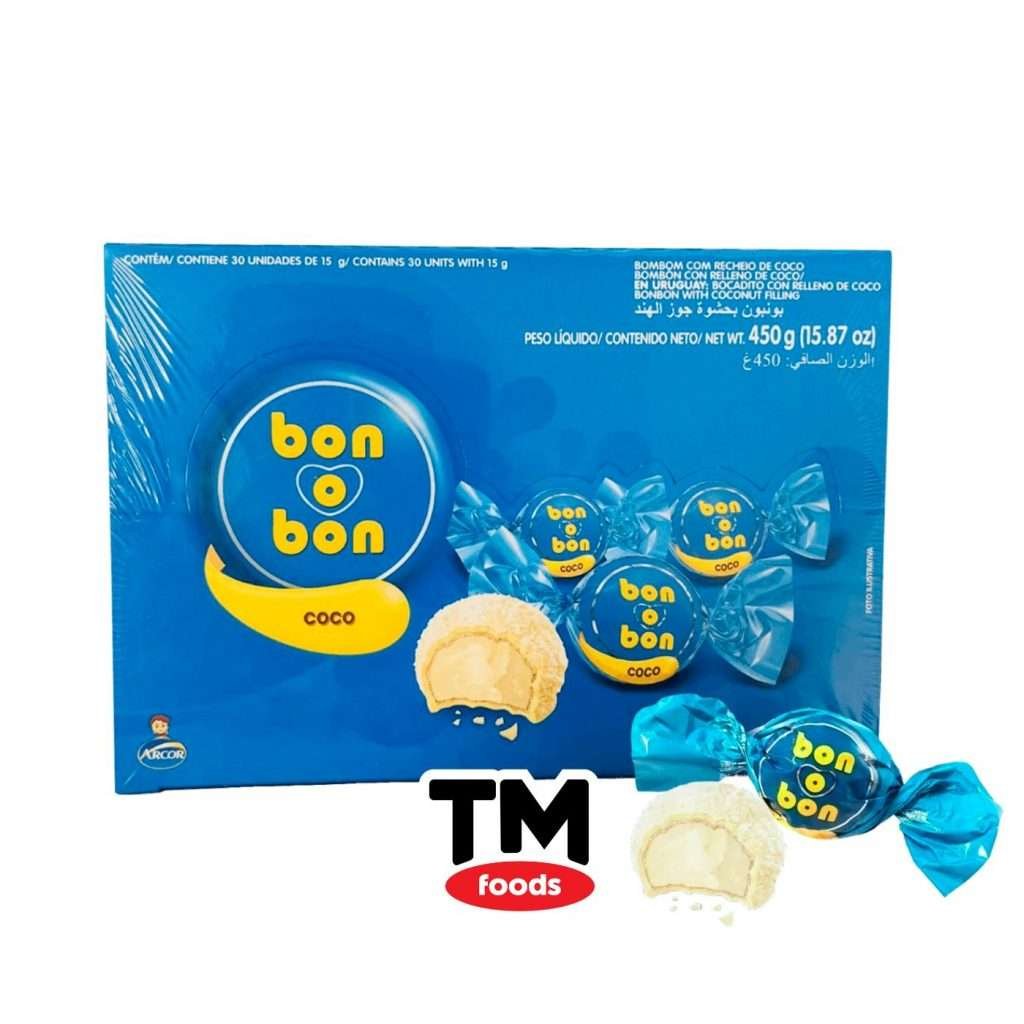 Bon O Bon Coco 30 x 15g - TM FOODS Austin