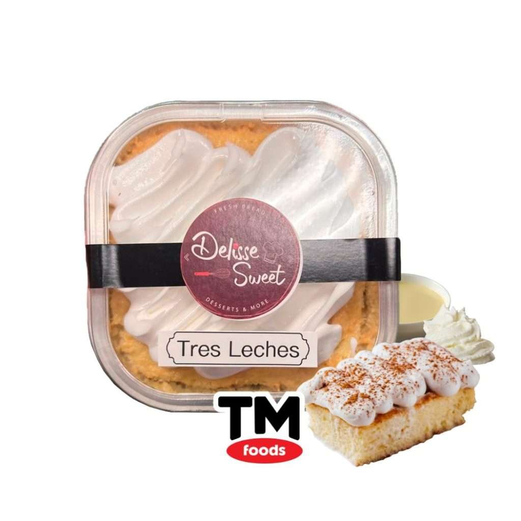 Torta Tres Leches Delisse Sweet - TM FOODS Austin